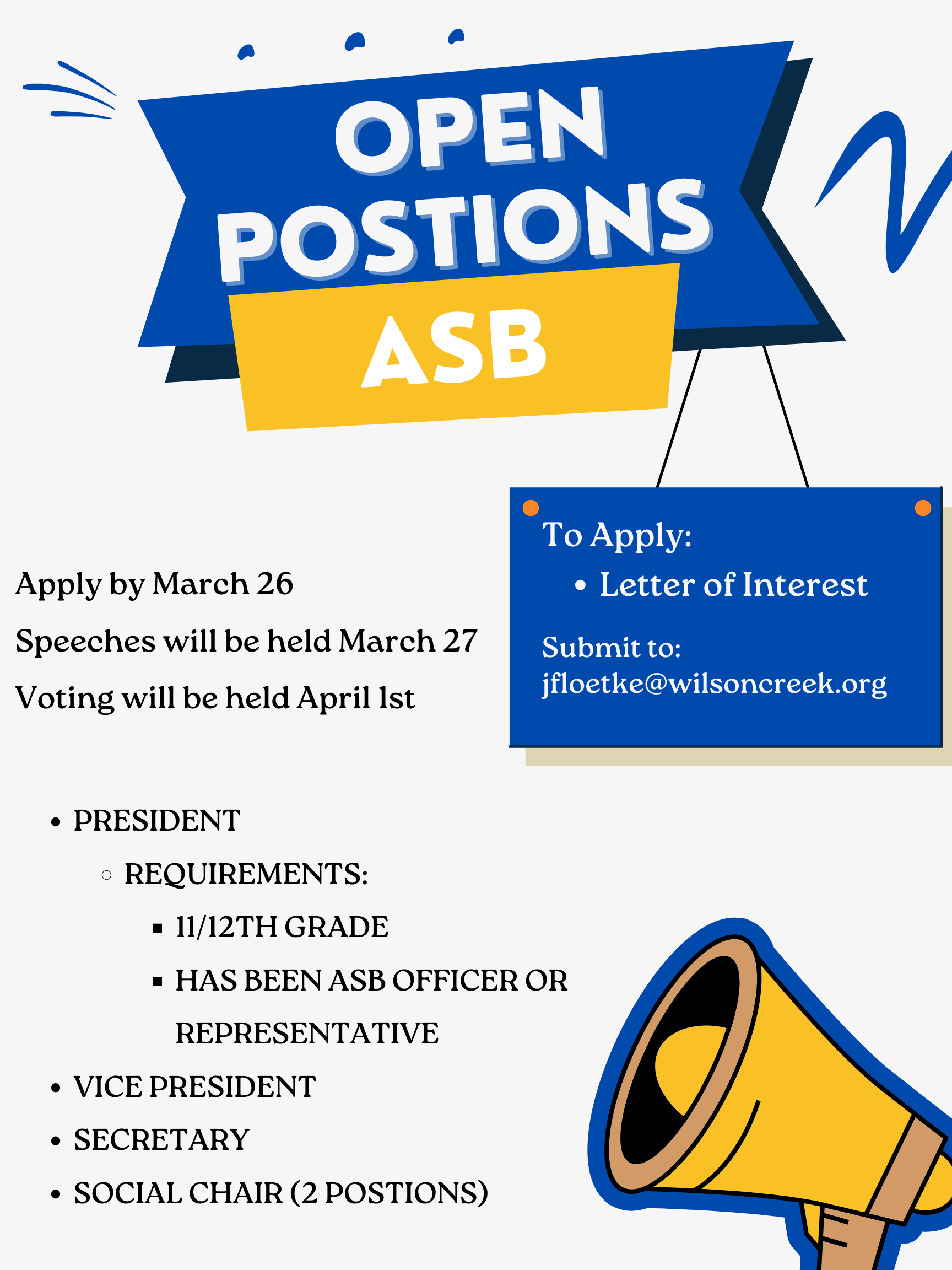 Wilson Creek School District – Focus -Integrity – Respect – Empathy